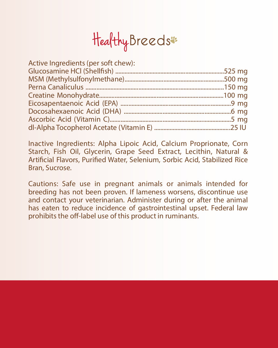 Rhodesian Ridgeback Synovial-3 Joint Health Formulation Soft Chews 240 ...