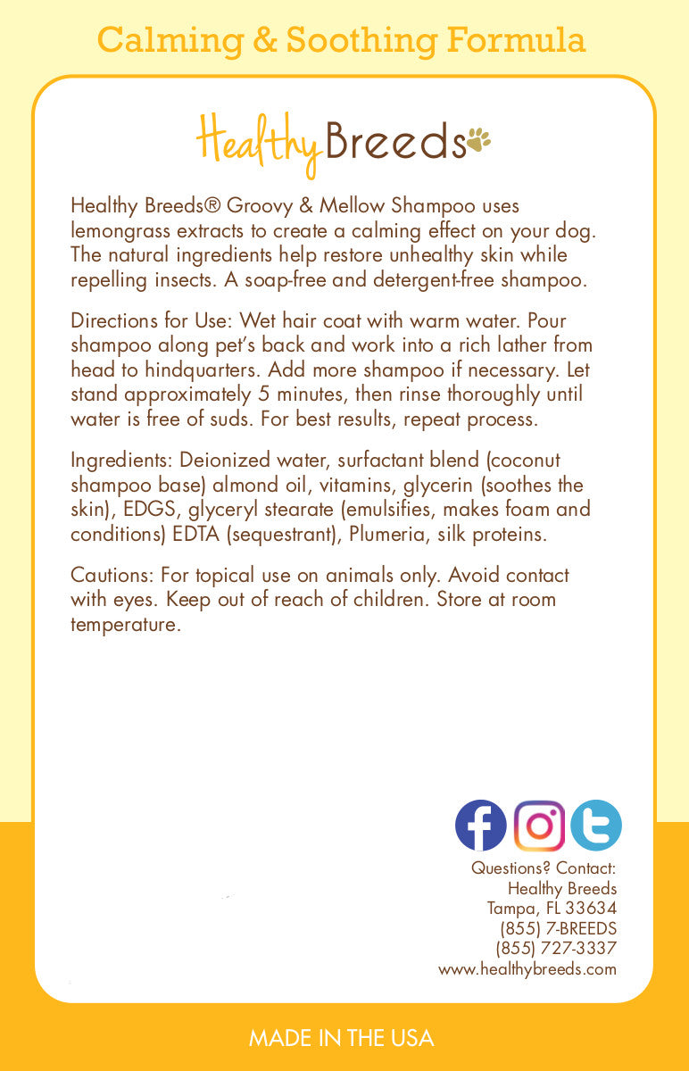 Havanese Groovy & Mellow Shampoo 8 oz – Healthy Breeds