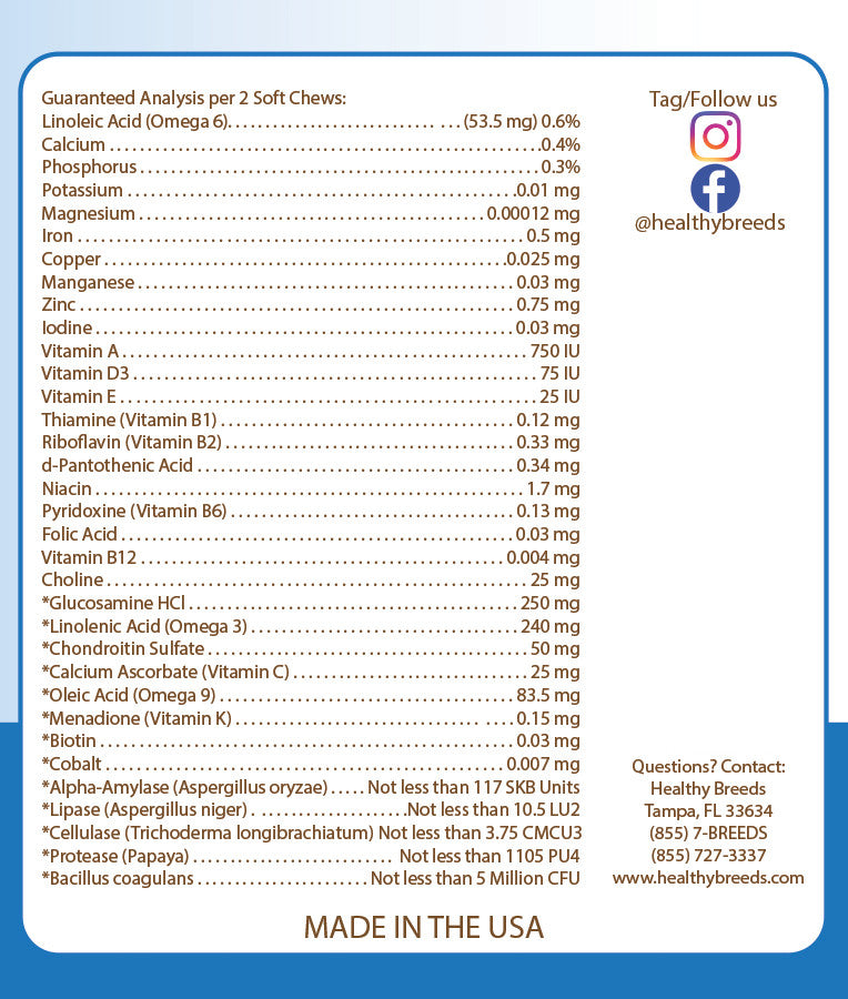 Cockapoo All In One Multivitamin Soft Chew 90 Count – Healthy Breeds