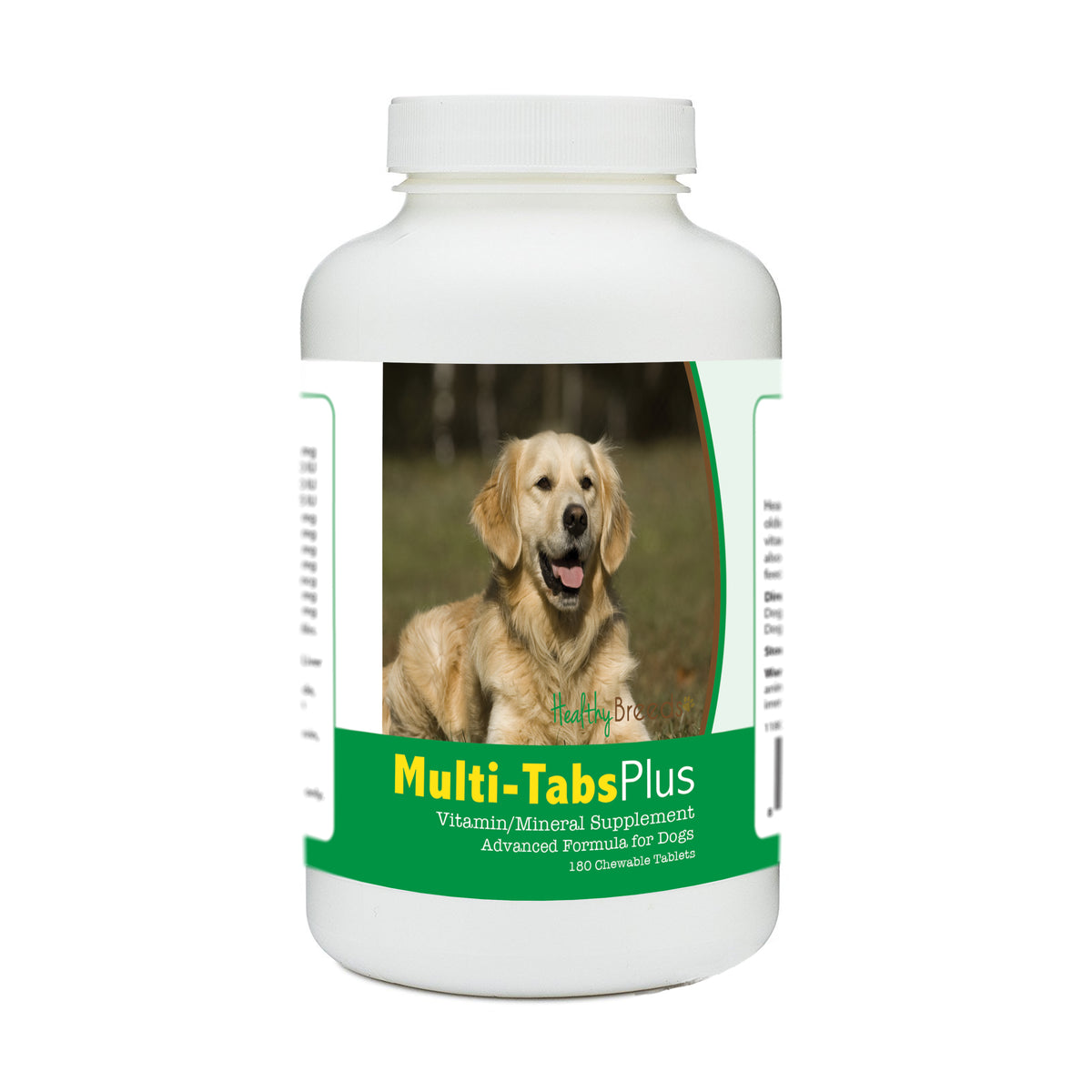 Golden Retriever Multi-Tabs Plus Chewable Tablets 180 Count – Healthy ...